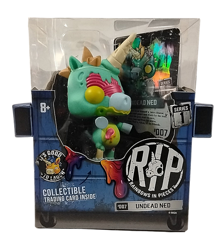 Rainbows In Pieces Series #1 Undead Ned #007 with Trading Card ...