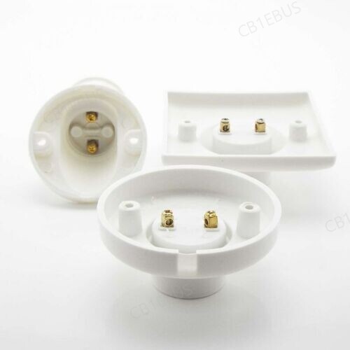 E27 B22 Screw Lamp Holders Light Bulbs Socket Snap-in Base Lamp Adapter ...