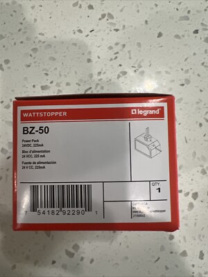 Legrand Wattstopper BZ-50 Power Pack, 24VDC 1 Avail | eBay