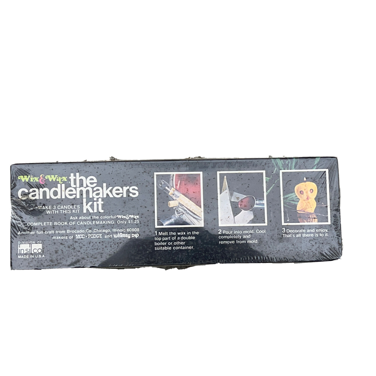 Vintage Candle Making Kit Owls 1970s Rare. Sealed! | eBay