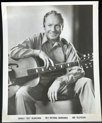 Vintage ORIGINAL 1950's DONALD "RED" BLANCHARD Press Photo | eBay