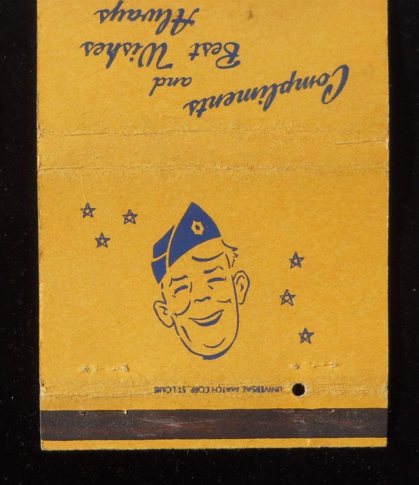 1940s Best Wishes Wally Schmidt Order of the Purple Heart Chapter #69 ...