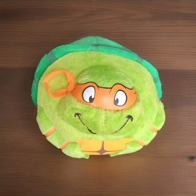 Ty Michelangelo Ball Plush 4 Inch TMNT Teenage Mutant Ninja Turtles ...