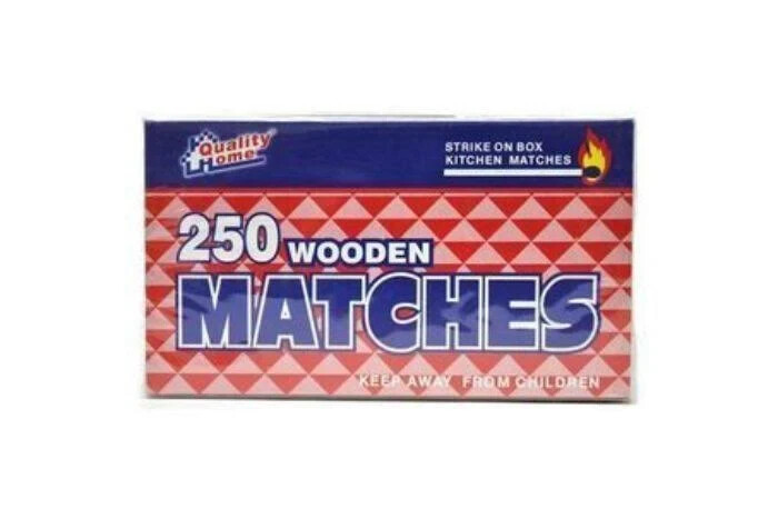 Quality Home 250 Wooden Matches 4 Box (1000 matches) | eBay