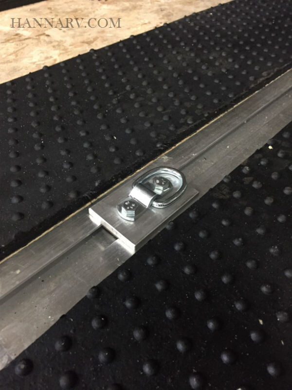 4x D-Rings for Trailer Slide Channels AmeraLite Mission SnoPro Triton ...