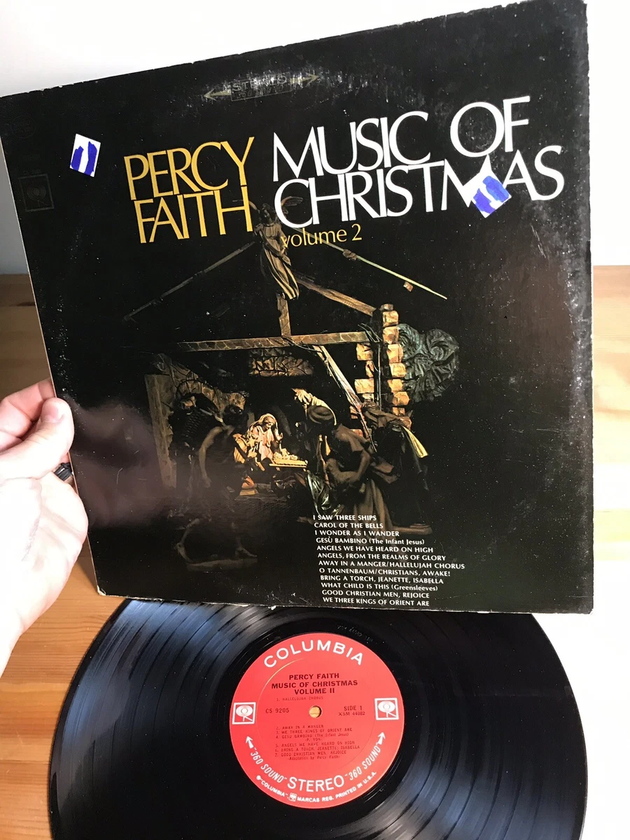 Percy Faith Christmas Album Covers