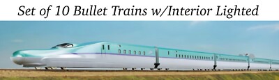 HO Scale Endo JR H5 Series Shinkansen/Bullet Train Hayabusa 10 Cars ...