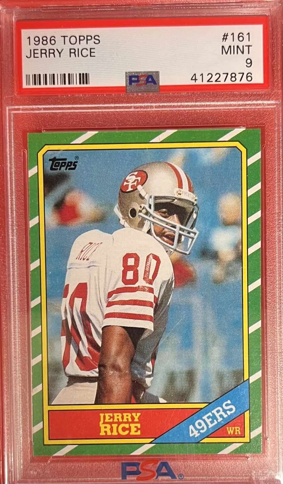 1986 Topps Jerry Rice # 161 PSA 9 | eBay