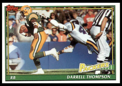 1991 Topps #446 Darrell Thompson Green Bay Packers Football Card | eBay