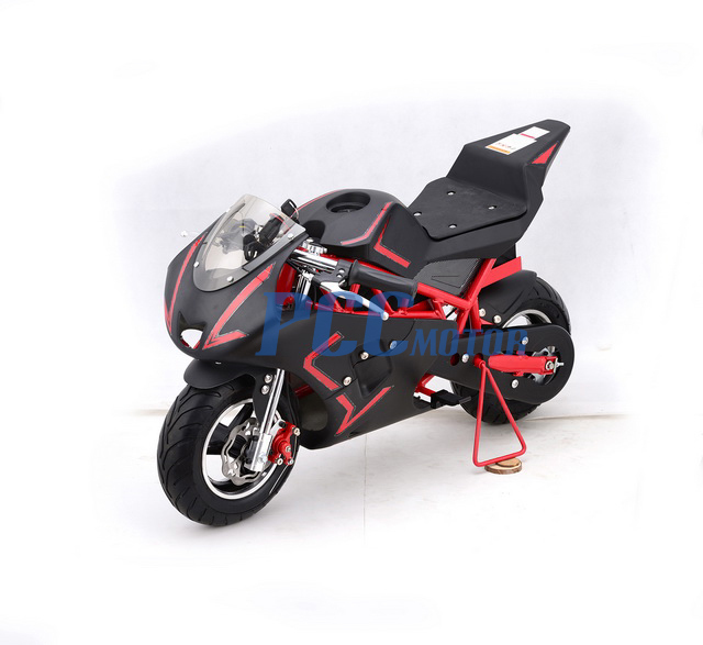 FREE SHIPPING RED 500 WATT KID ELECTRIC MINI BIKE MOTORCYCLE 36V DB40E ...