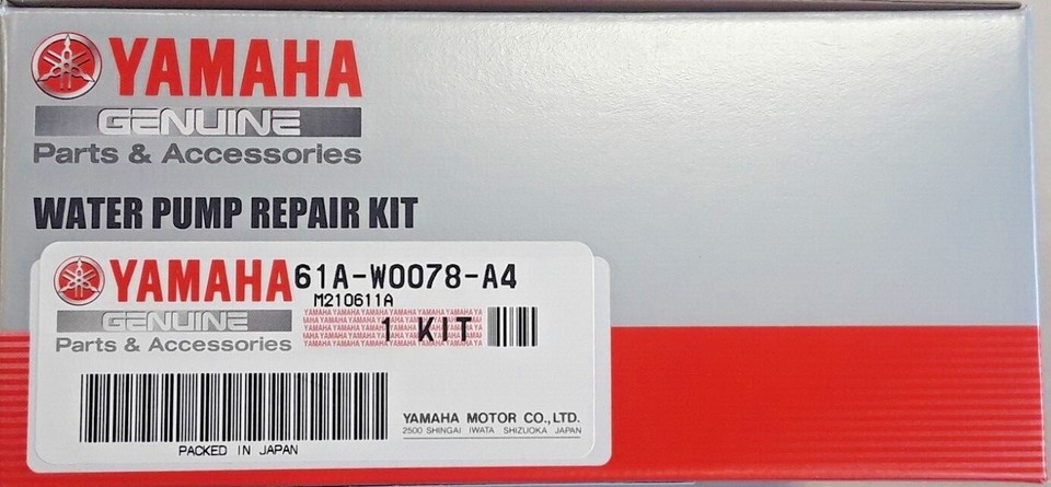 Yamaha Outboard Water Pump Kit 61A-W0078-A4-00 | eBay