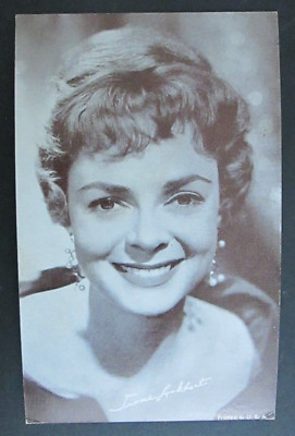 June Lockhart Actress Arcade Exhibit Card | eBay