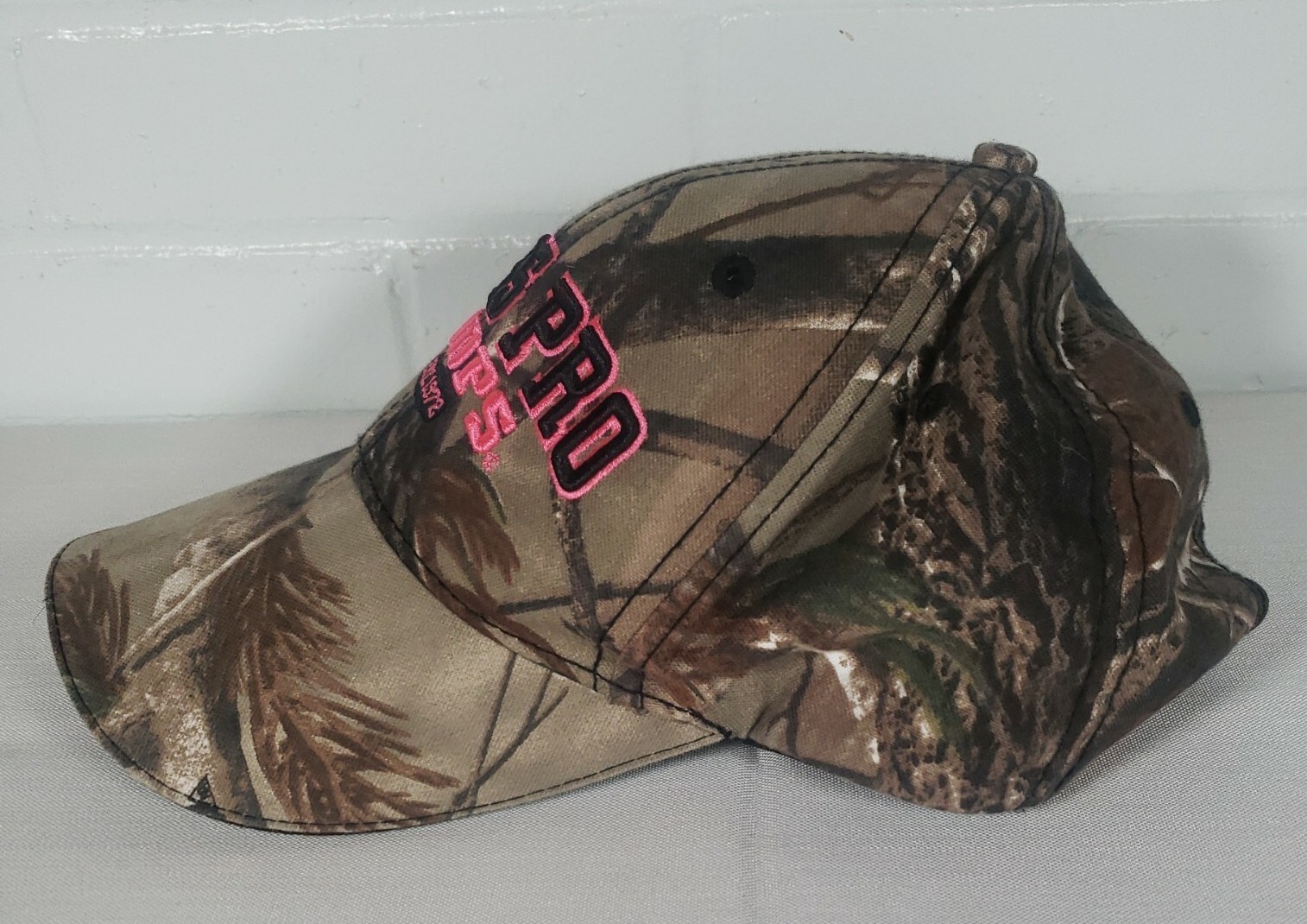 Vintage Bass Pro Shop Camo Hunting Hat, Baseball Cap … - Gem