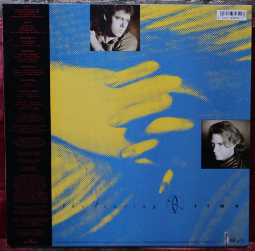 Michael Shrieve , Steve Roach The Leaving Time Vinyl LP Santana David Torn | eBay UK