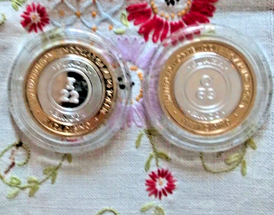 2 Plaza Casino Limited Edition 10 Dollar Gaming Token Bingo I22 O69 Las ...