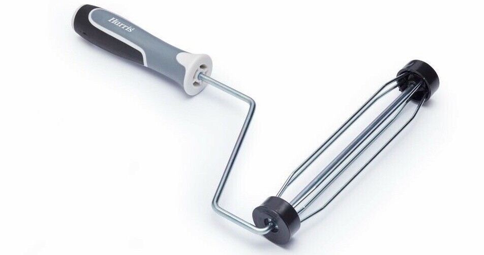 Harris Ultimate Work Smarter DIY Extension Pole 9" Paint Roller Cage ...