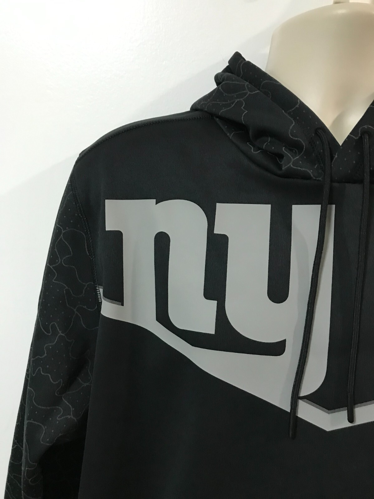 Nike NFL Men's Size M Black New York Giants Pullover Hoodie Sweatshirt ...