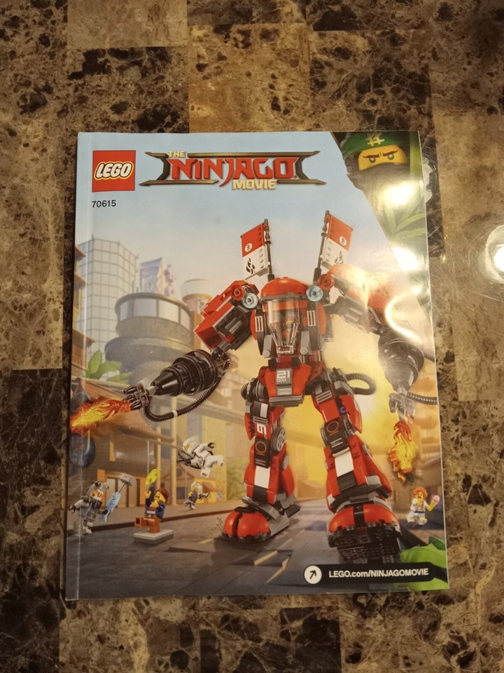 LEGO Ninjago 70615 Fire Mech Set ALL MINIFIGURES 99% COMPLETE MISSING 2 ...