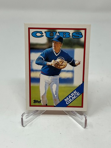 1988 Topps Baseball Mark Grace Rookie RC Card #42T | eBay