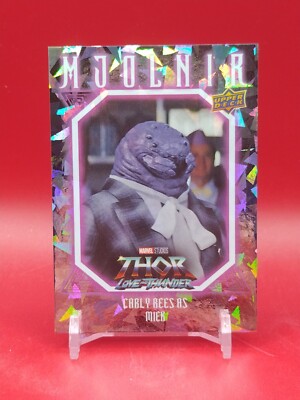 2023 Upper Deck Thor Love & Thunder MJOLNIR M-5 Carly Rees As Mier | eBay