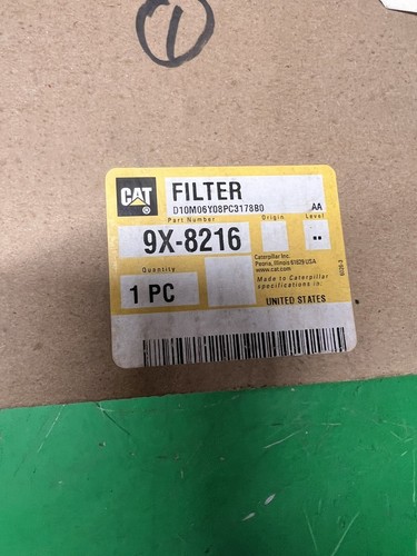 Genuine Caterpillar Air Filter Element 9X-8216 SHIPS FREE | eBay