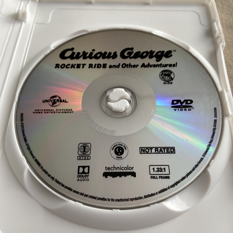 Curious George TV Series (DVD 5-Disc Set) PBS Kids 40 Eps Educational ...