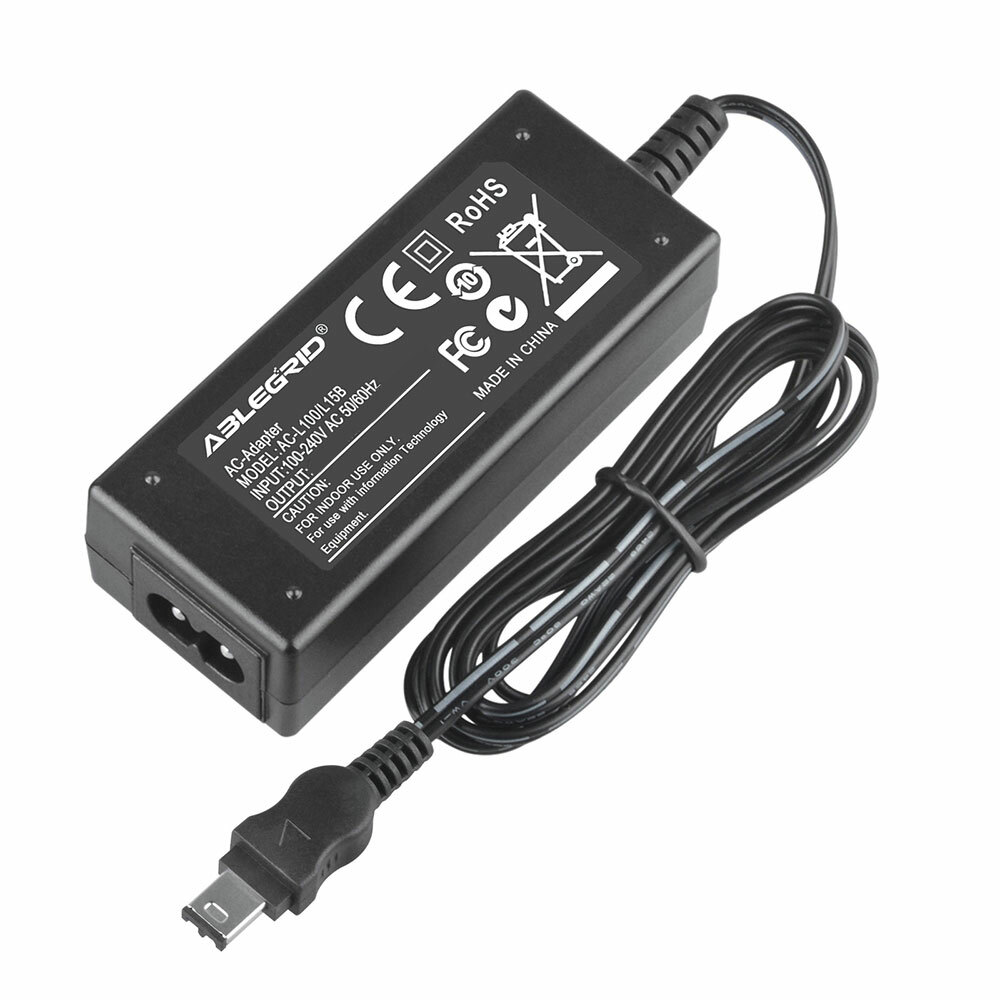 AC Power Adapter Charger for SONY CCD-TRV37E TRV43E TRV46E TRV49E ...