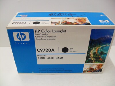 HP (C9720A) Black Toner Cartridge 4600 4610 4650 -NEW SEALED | eBay