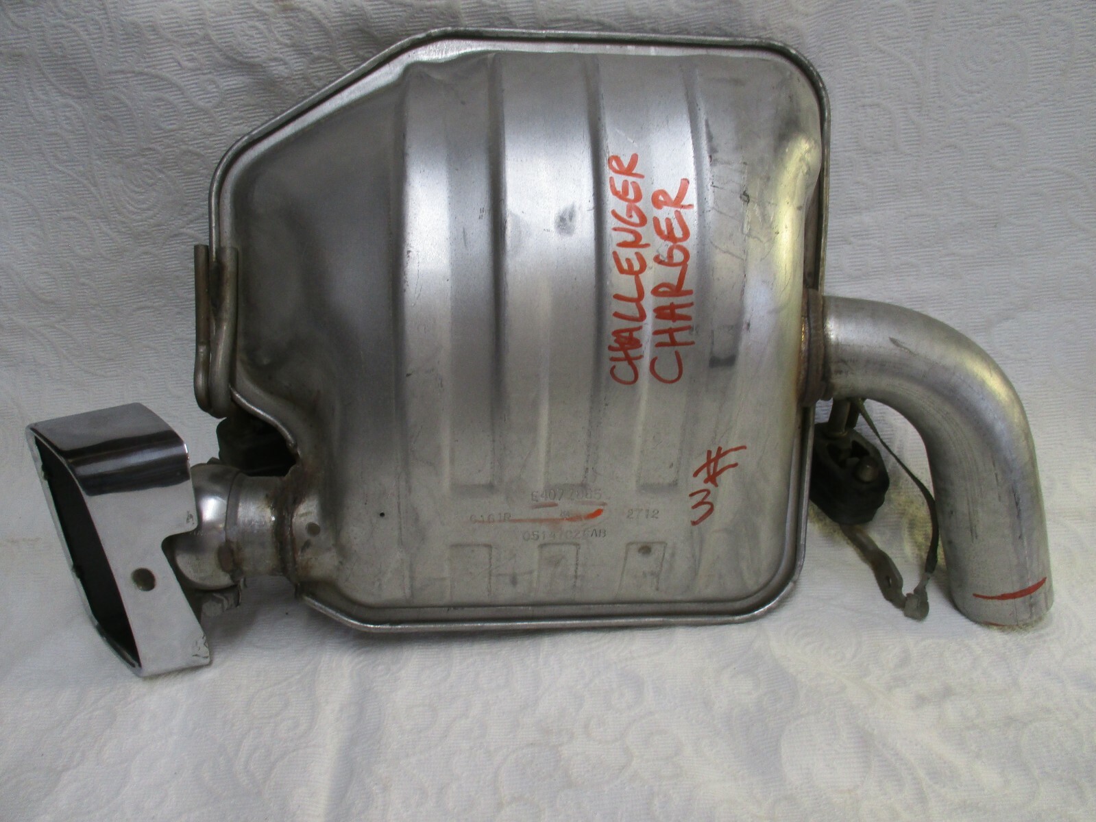 05147026AB 2011-14 Dodge Challenger Hemi 8 Cyl 5.7 Exhaust Resonator ...