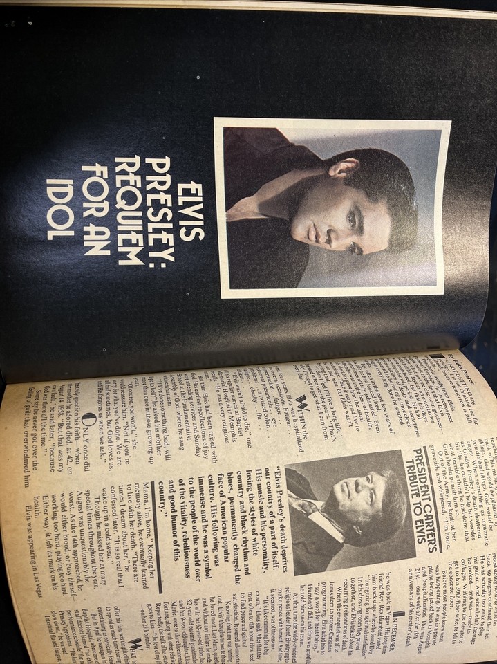 Elvis Presley Nov. 1977 Photoplay Magazine | eBay