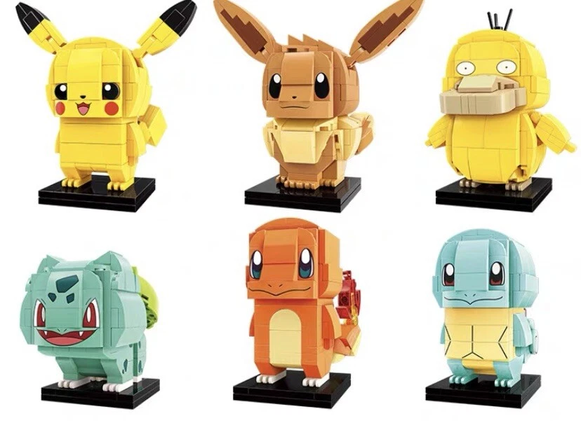Bulbasaur Charmander Squirtle Pikachu Eevee