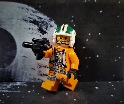 LEGO Star Wars Minifigure Rebel Hoth Pilot Wedge Antilles sw1081 ...