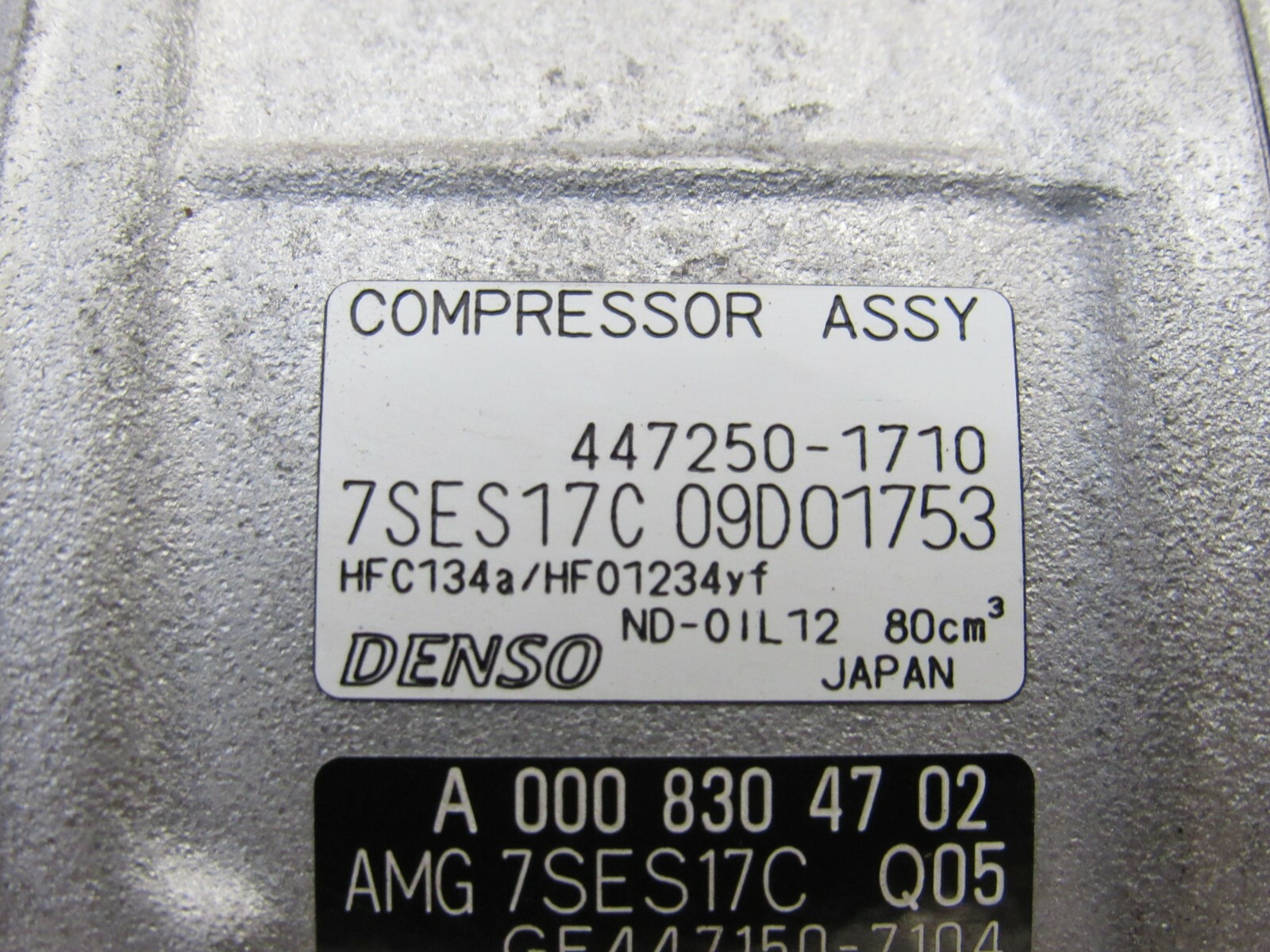 Mercedes-Benz Genuine Refrigerant AC Compressor 0008304702 ATC for sale ...