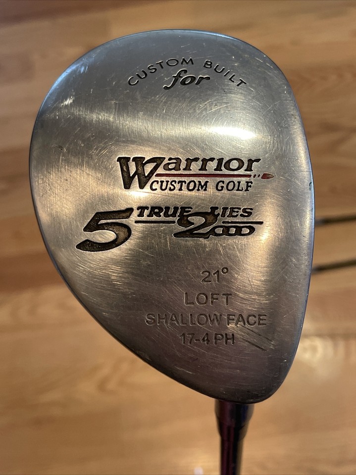 Warrior Custom Golf Set 3 Golf Clubs True Lies 2000 Woods 1 3+ & 5 ...