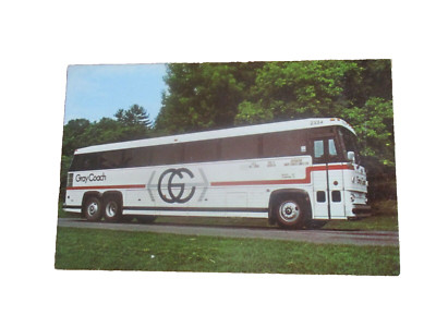 Unposted Postcard Gray Coach MC-9 Crusader II Coach Canada RPPC | eBay