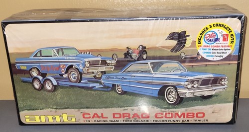 AMT 1223 1:25 Cal Drag Combo 1964 Galaxie Model Kit for sale online | eBay