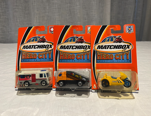 Matchbox: Hero City Collection Bundle - 3 x Vehicles - 2003. NISB. Rare ...