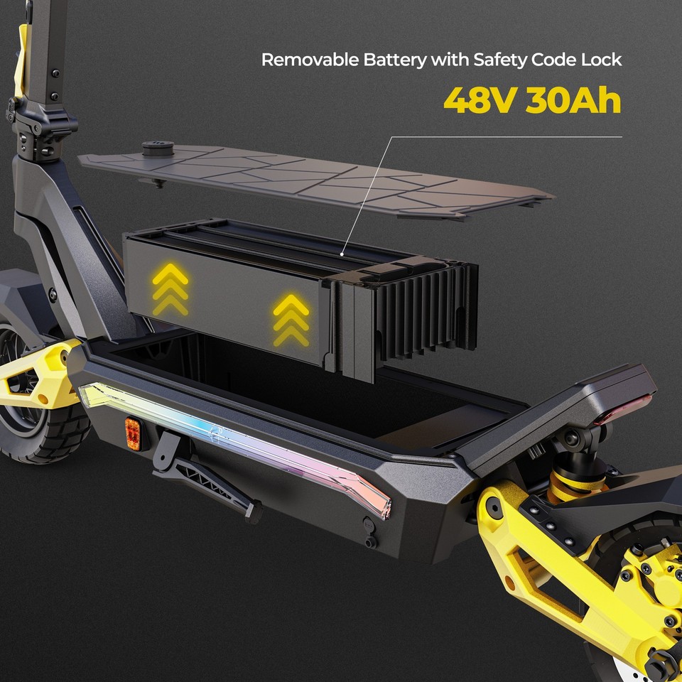 SNOW SLED KIT - FRONT SKI + REAR TRACK BLADE FOR AOTOS GT01 PRO ...