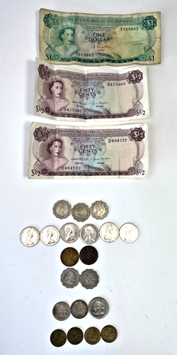 1960's & 1970's BAHAMAS Paper Money & Coin LOT | eBay