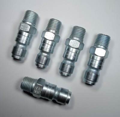 Milton 1809 1/4" NPT P Style Male Plug Set Of 5 | eBay