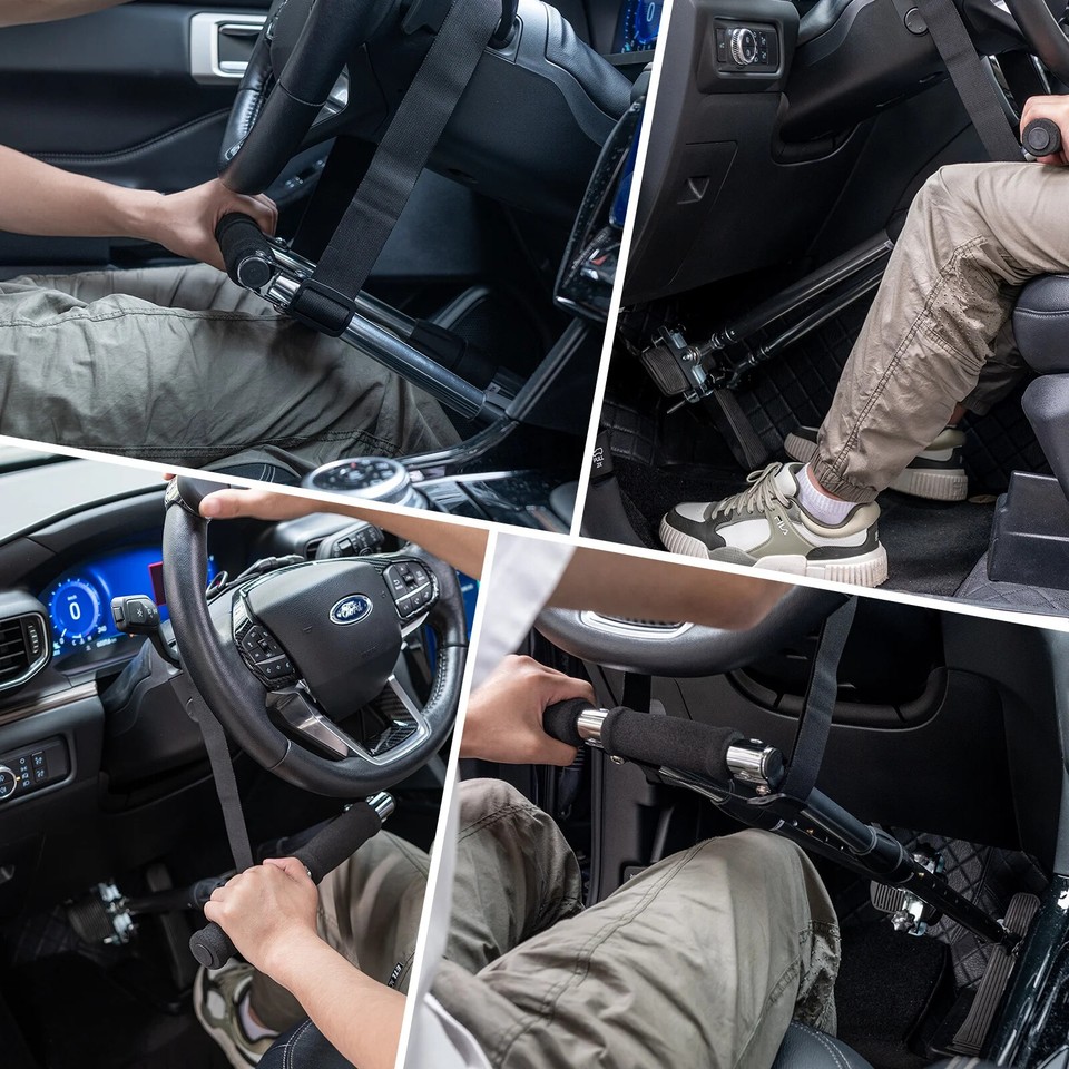 Hand Control Device for Disabled Handicap Drivers Car Driving Assist ...