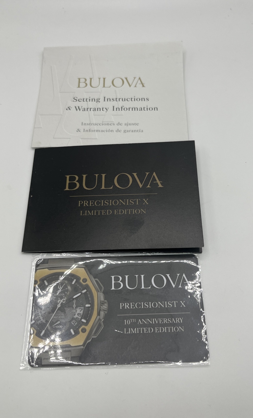 Limited Edition Bulova Precisionist X 10th Anniversay Watch | eBay