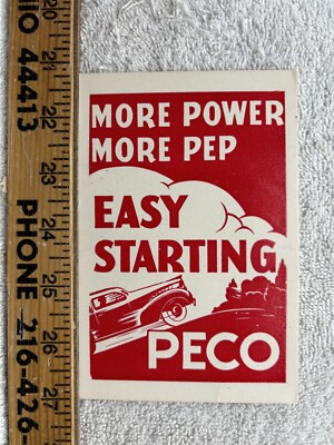 2001 PECO Gasoline Hatch Show Postcard Poster Print Shop Vintage | eBay