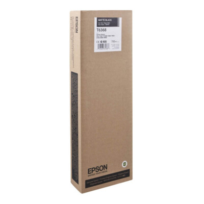 Original Epson T6368 schwarz matt Stylus Pro 7700 7900 9700 9890 9900 ...
