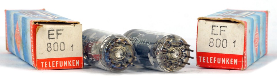 ONE EF800 TELEFUNKEN NOS GERMANY Tube Röhre Lampe TSF Valvola Valve 진공관 ...