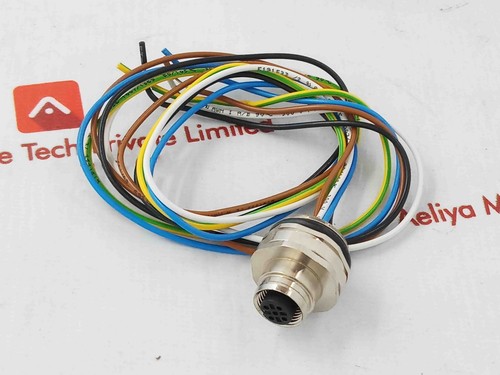 Lot De 5X Escha 8027558 Ec-Fkd5-0,5/20 Connecteur De Flasque Male Rond ...