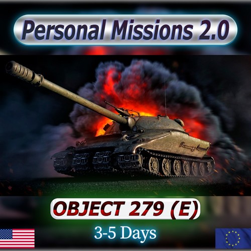 World of Tanks | WoT |Object 279(e)Personal Missions 2.0 [1-15] EU/NA ...