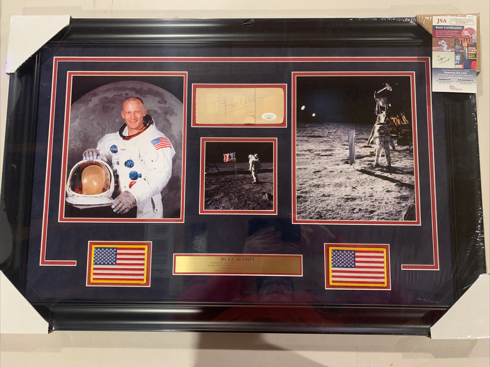 Buzz Aldrin Autographed Memorabilia | Signed Photo, Jersey ...