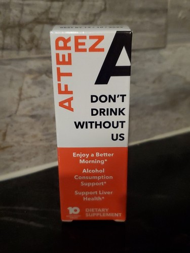 Erectogen AfterEZ Better Morning After Drink Party Hangover Relief Exp ...