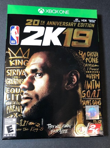 NBA 2K19 [ 20th Anniversary Edition Box Set ] (XBOX ONE) NEW | eBay